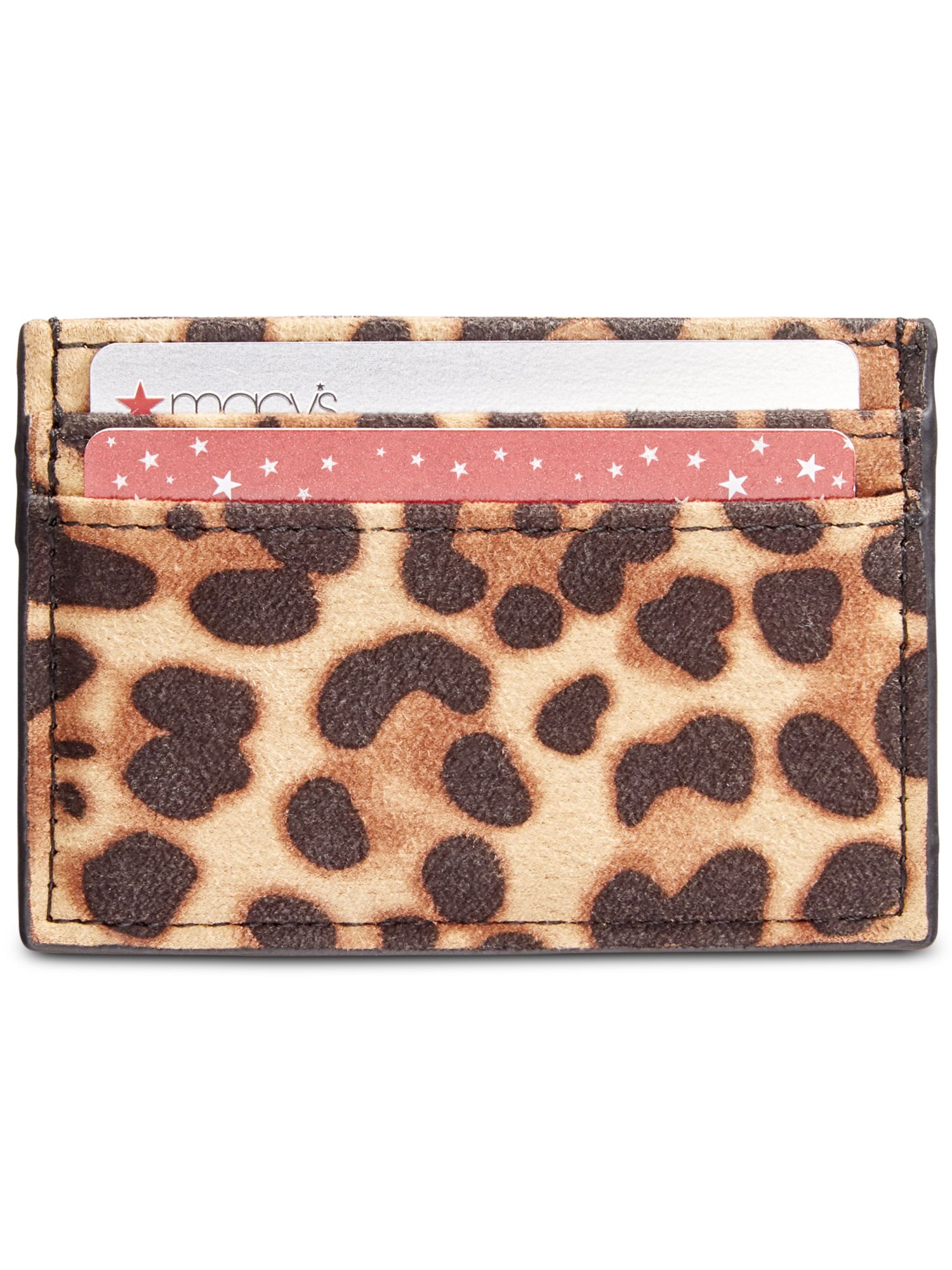INC Women's Brown Animal Print Strapless Card Holder 732996513676 | eBay